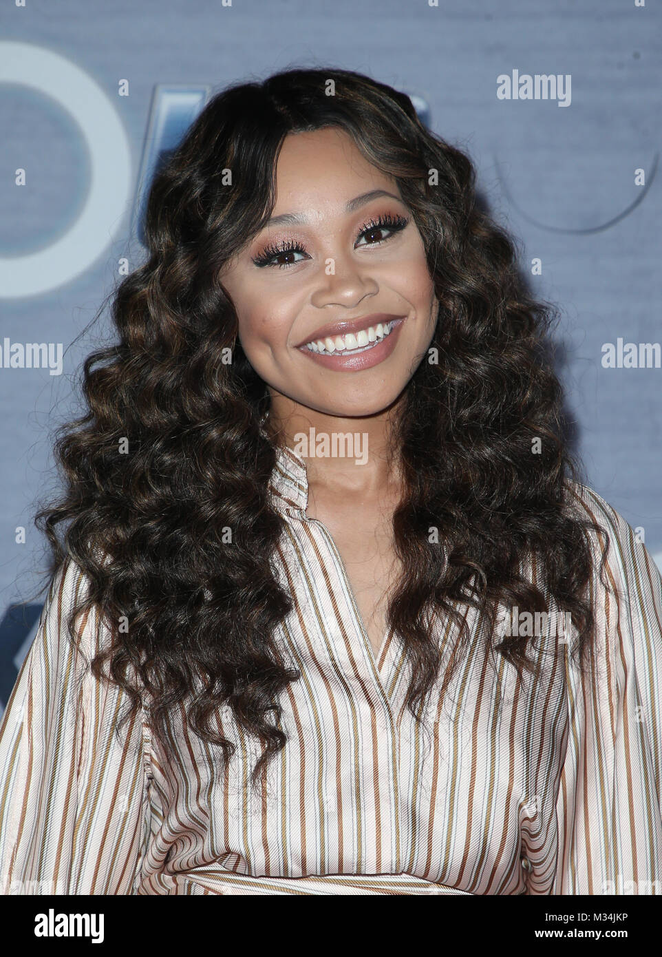 West Hollywood, Ca. 8th Feb, 2018. Evvie McKinney, at The FOX season ...