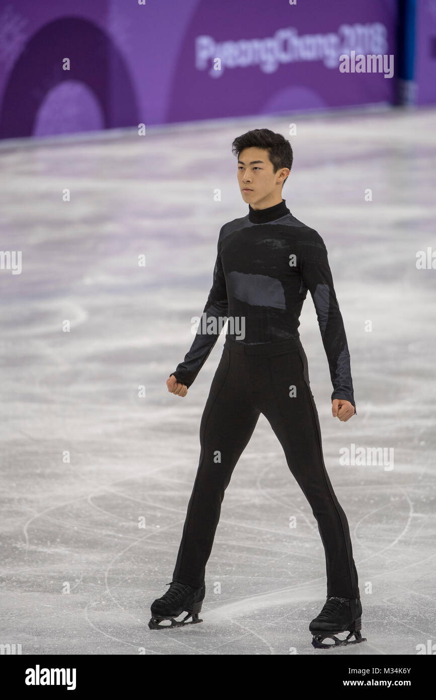 PyeongChang. 9th February, 2018. Nathan CHEN (USA), Figure Skating ...