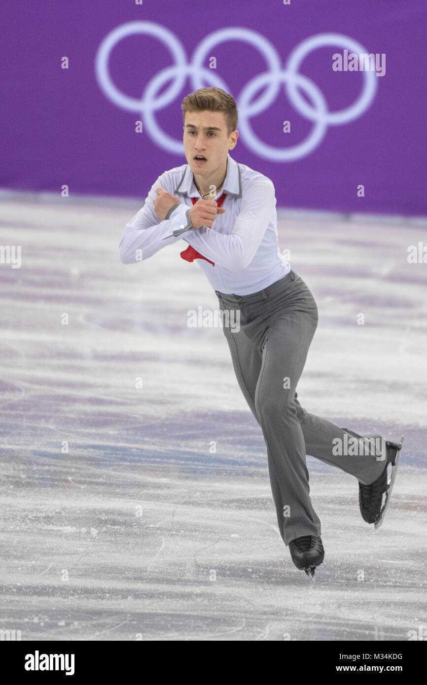 PyeongChang. 9th February, 2018. Matteo RIZZO (ITA), Figure Skating ...