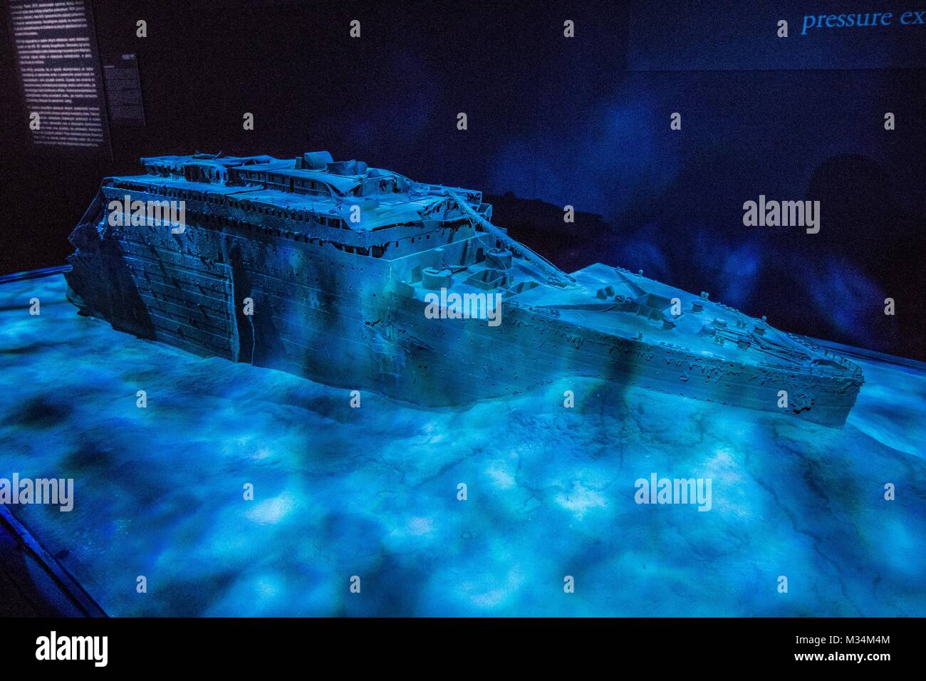 Exhibition Titanic the real story opens on February 8, 2018 in Krakow ...