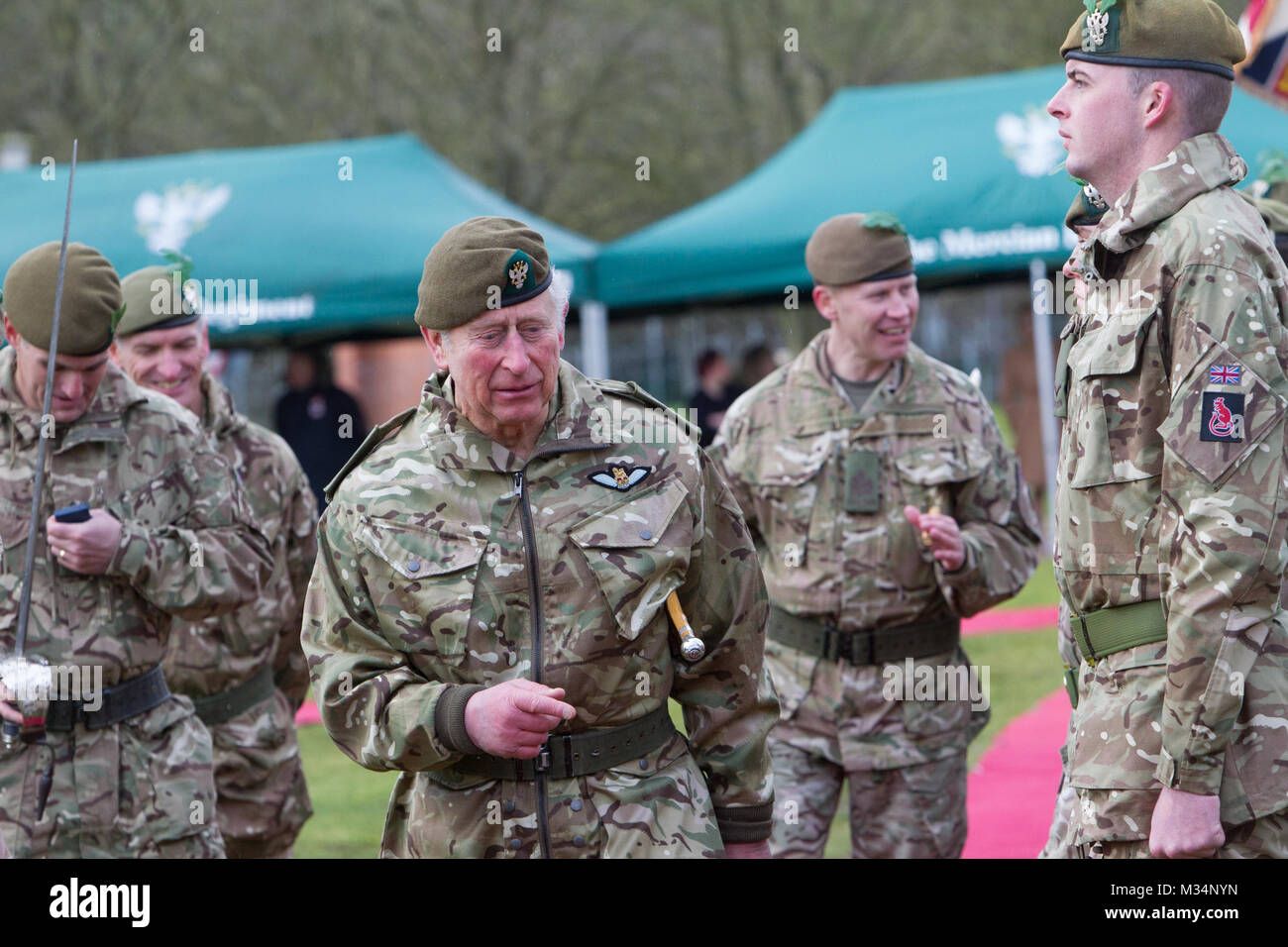The Cheshire Regiment Bulford Camp Stock Photos & The Cheshire Regiment ...