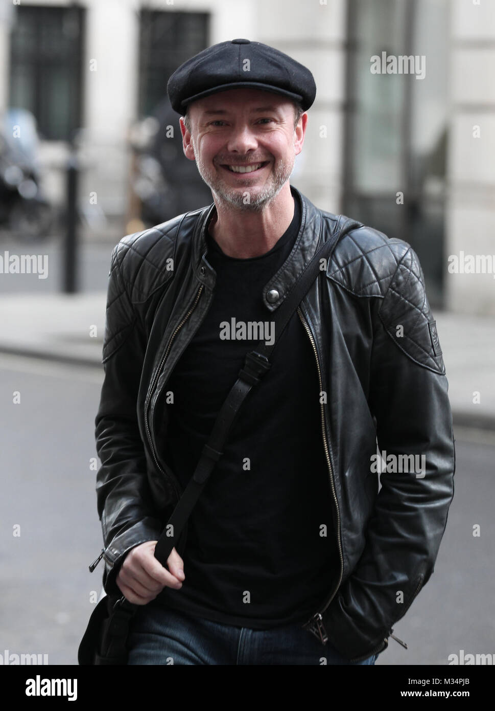 London, UK. 9th Feb, 2018. John Simm Actor seen at the BBC Studios ...