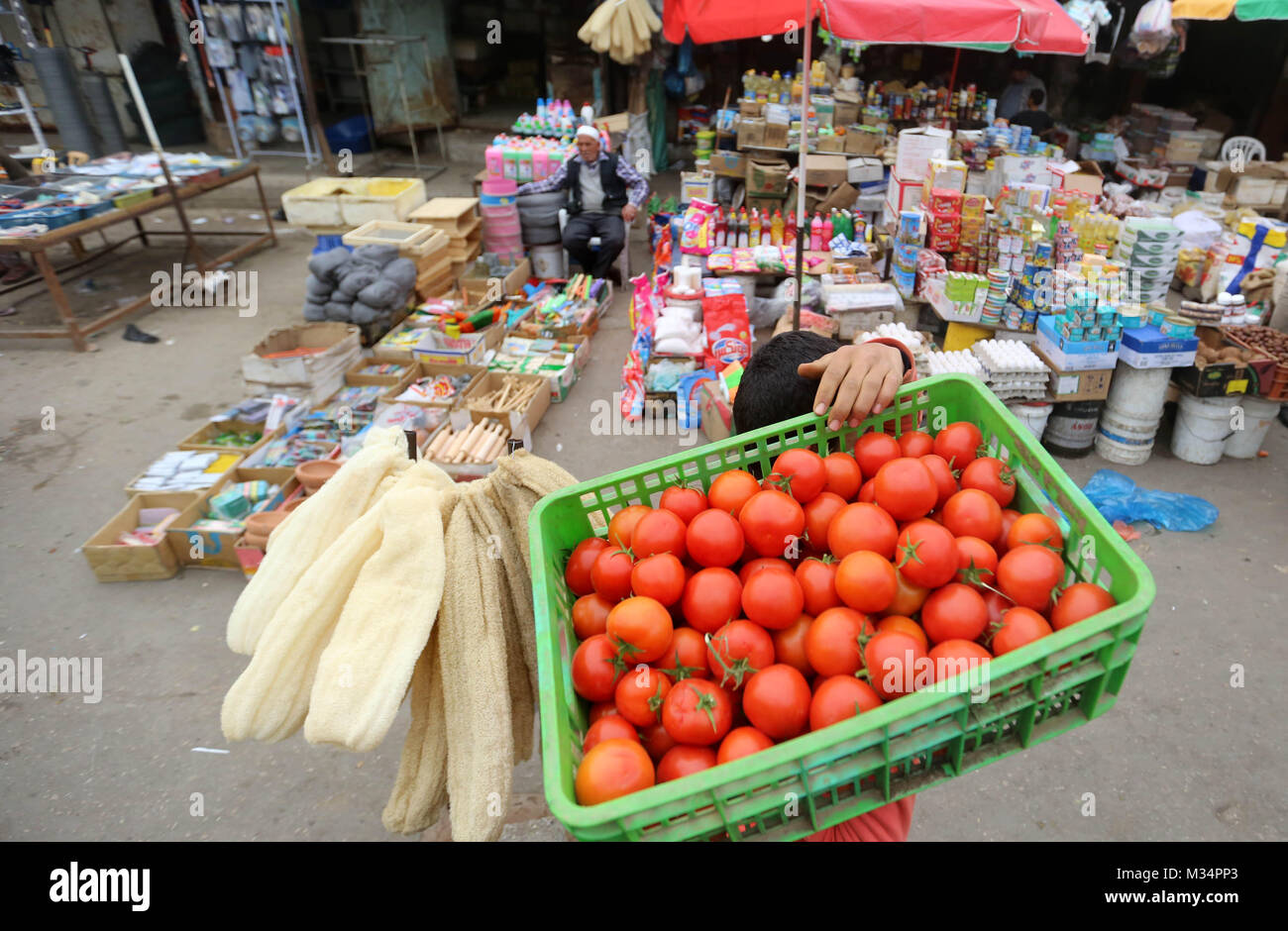 Gaza City, Gaza Strip, Palestinian Territory. 8th Feb, 2018. A ...