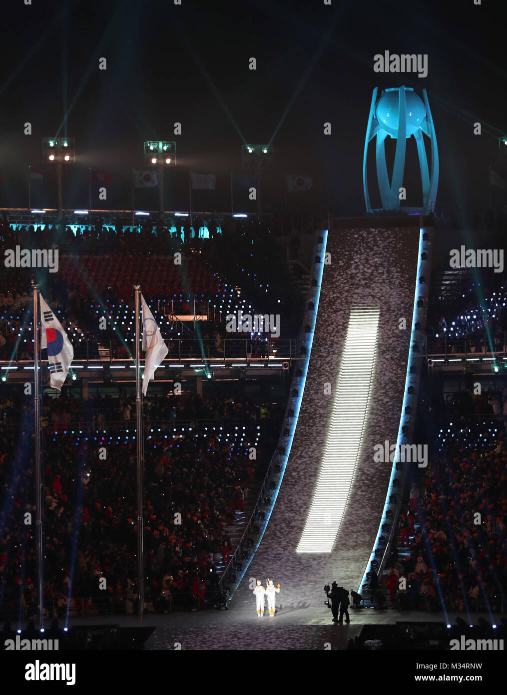 Pyeongchang 2018 torch hi-res stock photography and images - Alamy