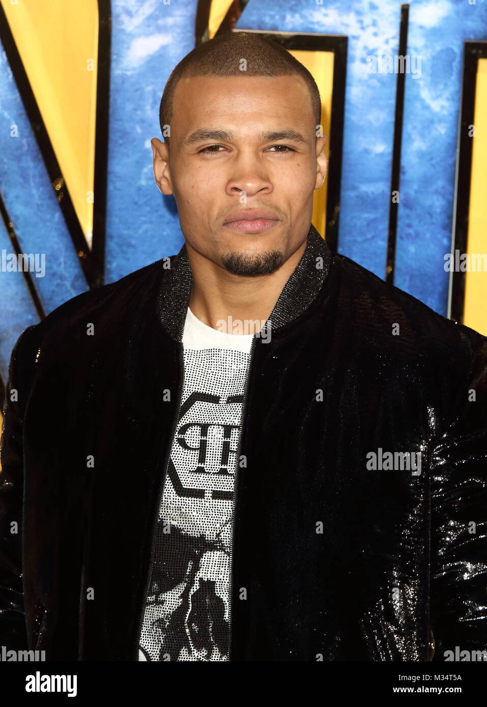 London, UK. Chris Eubank Jr at The European Premiere of Black Panther ...