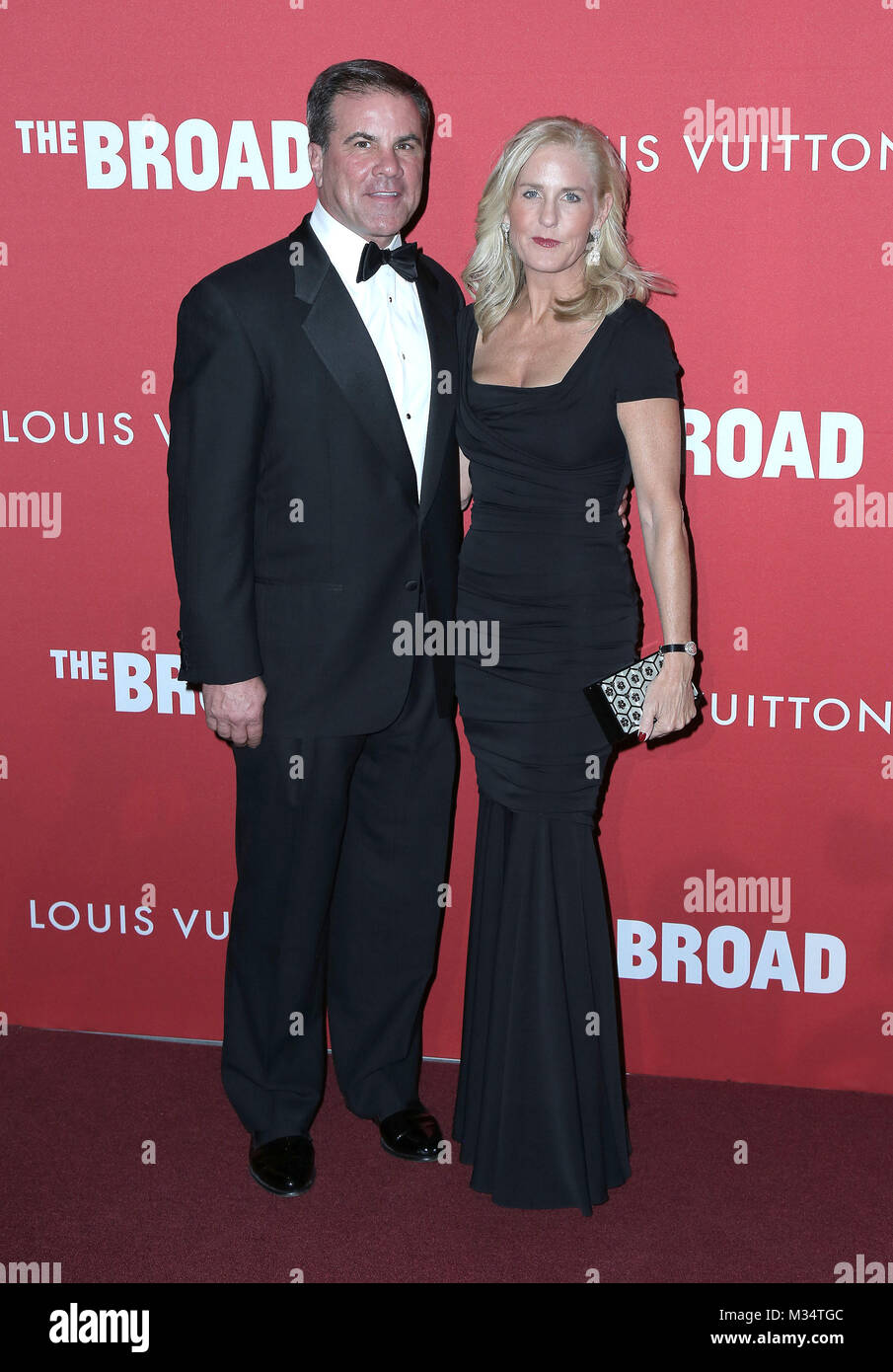 Los Angeles, USA. 8th Feb, 2018. Caroline Powers, Bob Ruth. The Broad ...
