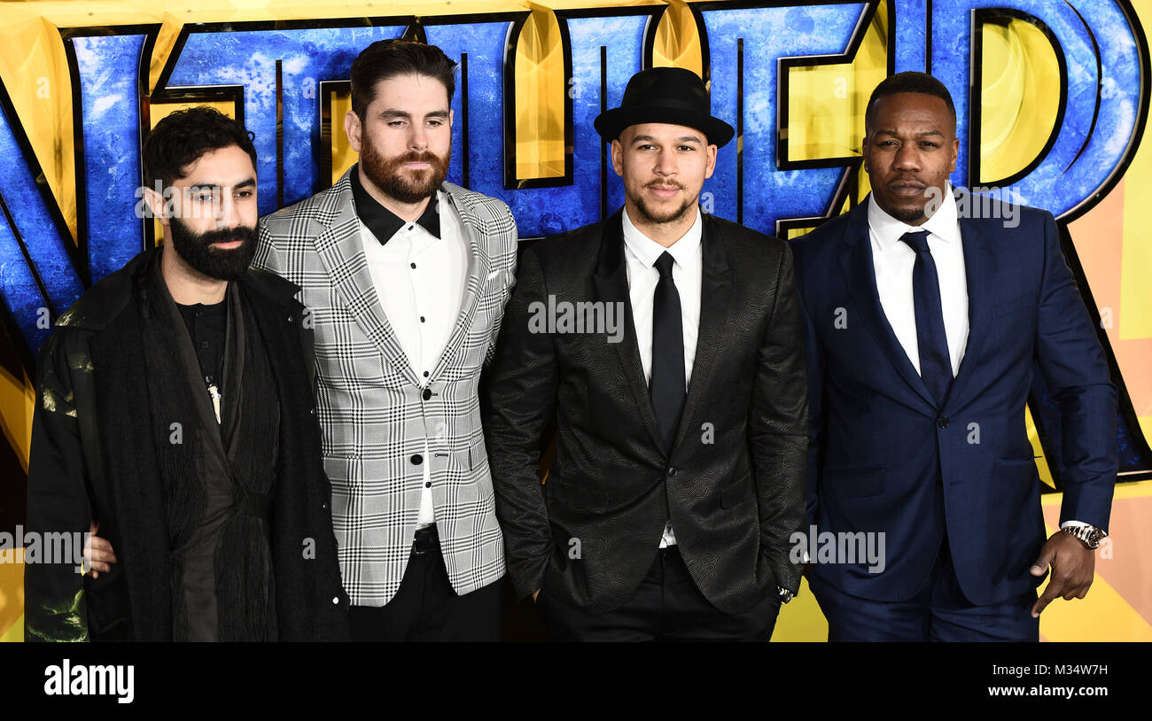 London, UK Rudimental - Piers Agget, Amir Amor, Kesi Dryden and DJ ...