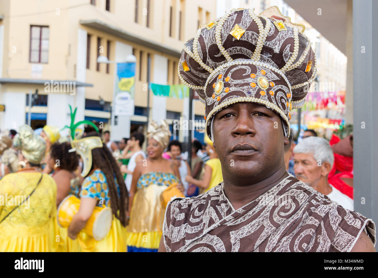 Rio carnival dancers man hi-res stock photography and images - Alamy