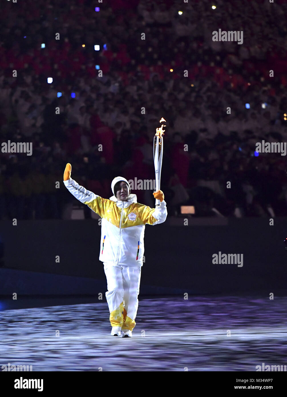 Pyeongchang olympic opening korea hi-res stock photography and images ...