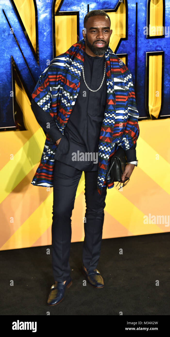 London, UK Charles Venn at The European Premiere of Black Panther held ...