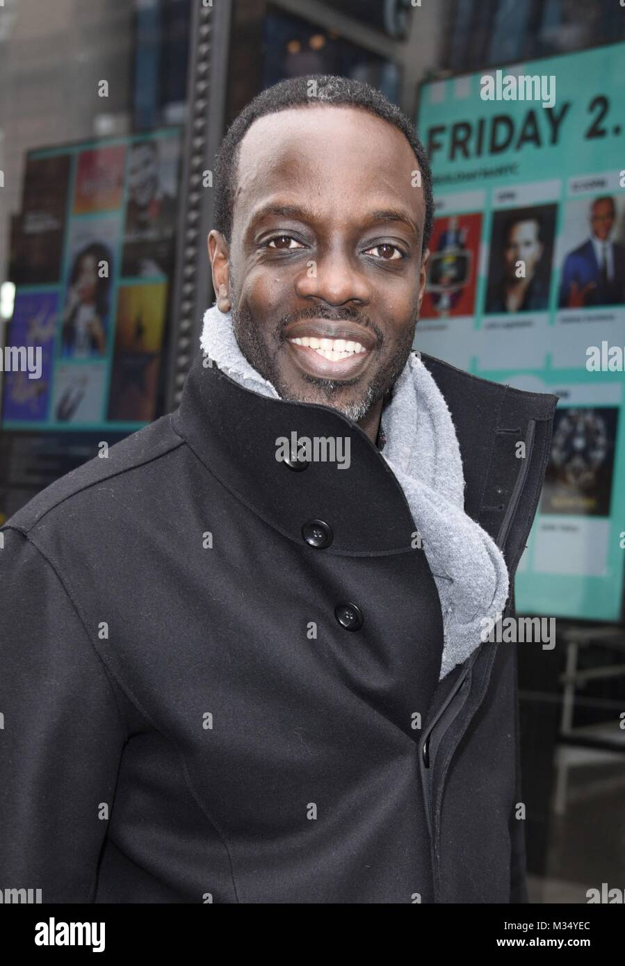 New York, NY, USA. 9th Feb, 2018. Ato Essandoh, seen at BUILD Series to ...