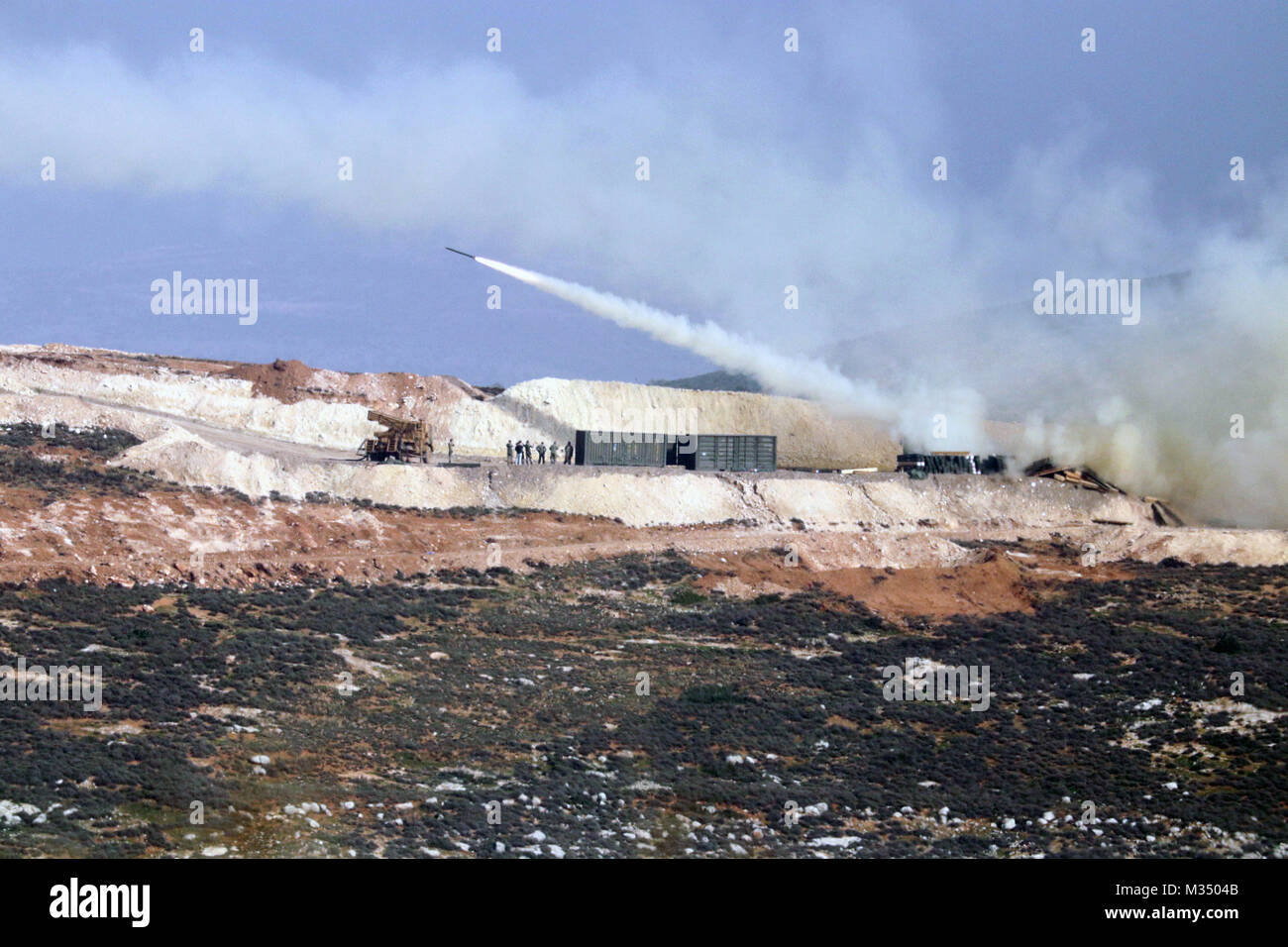 Multi barrel rocket launcher hi-res stock photography and images - Alamy