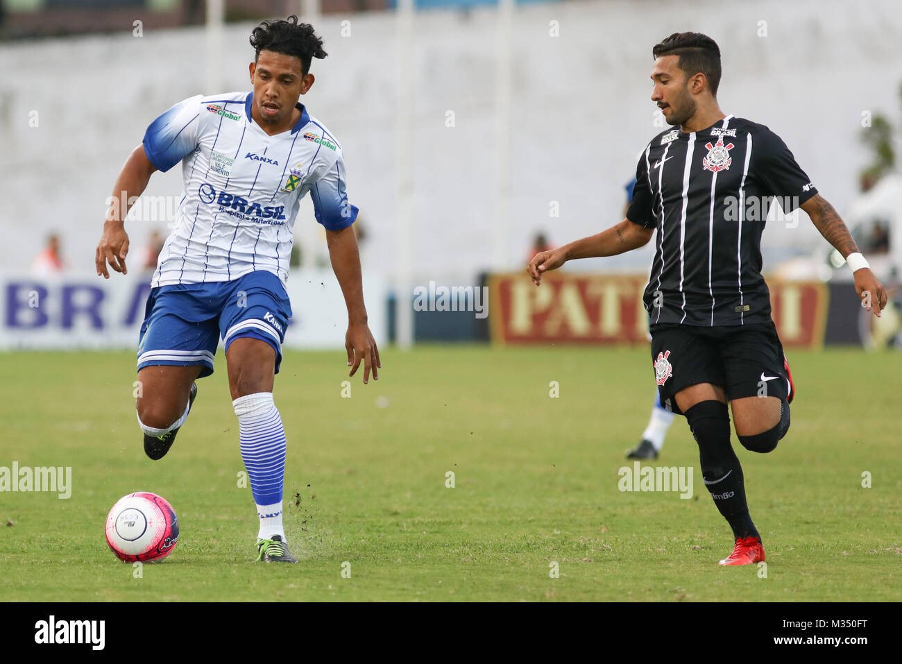 SANTO ANDRÉ, SP - 09.02.2018: SANTO ANDRÉ X CORINTHIANS - Jonathan ...