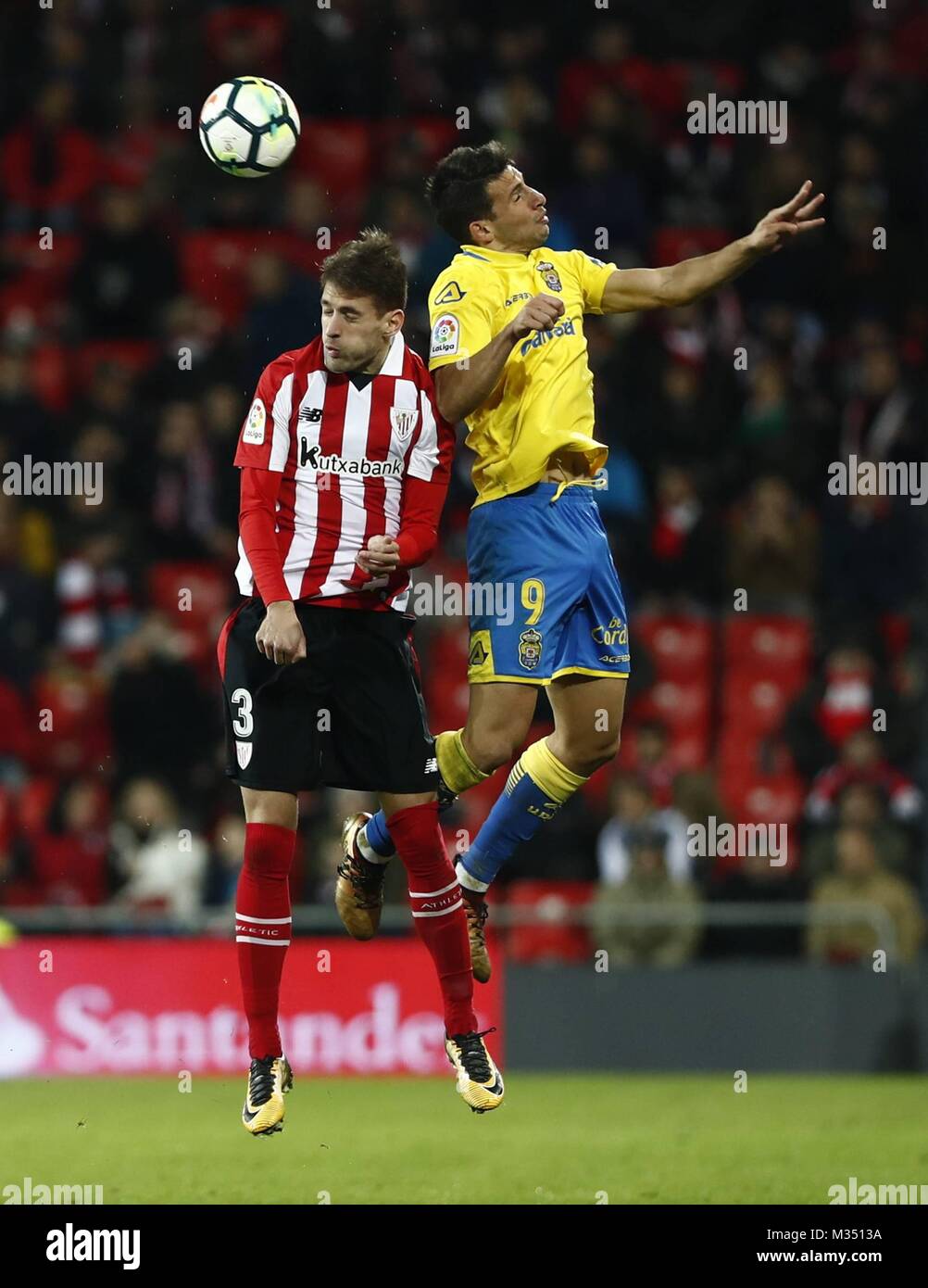 Enric Saborit Teixidor of Athletic Club Bilbao and Jonathan Calleri of ...