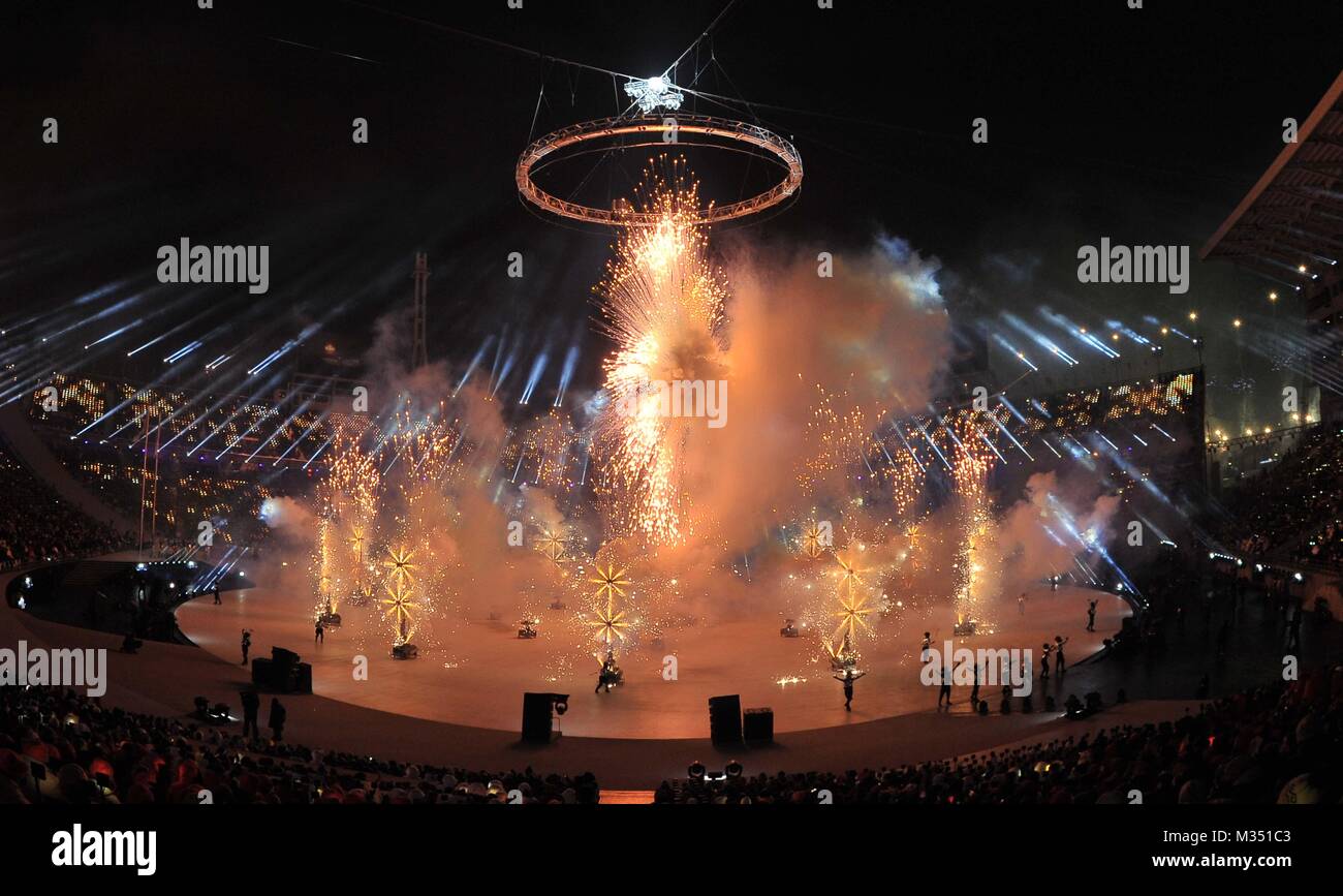 Pyeongchang olympic opening korea hi-res stock photography and images ...