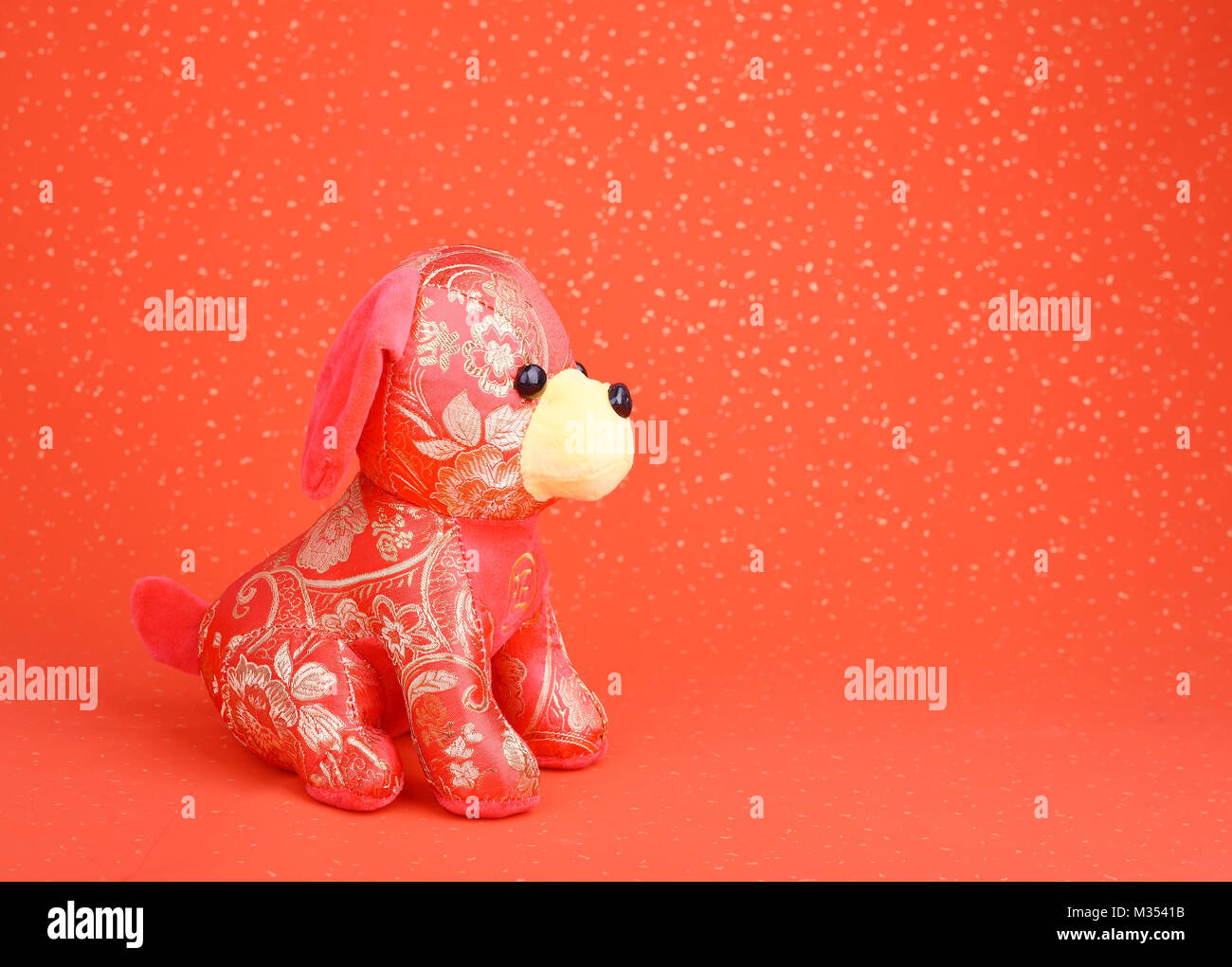 Tradition Chinese cloth doll dog Stock Photo - Alamy