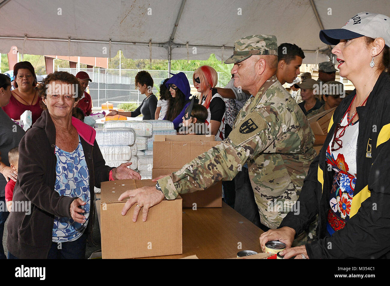 The Puerto Rico National Guard along with the Puerto Rico State Guard’s ...