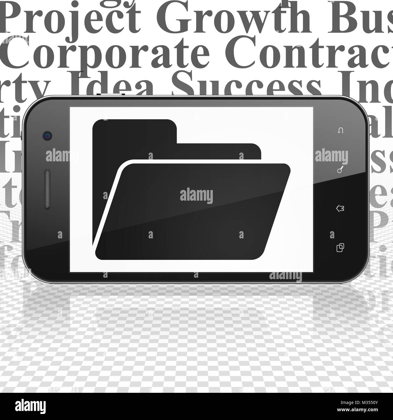 Black folder icon 3d hi-res stock photography and images - Alamy