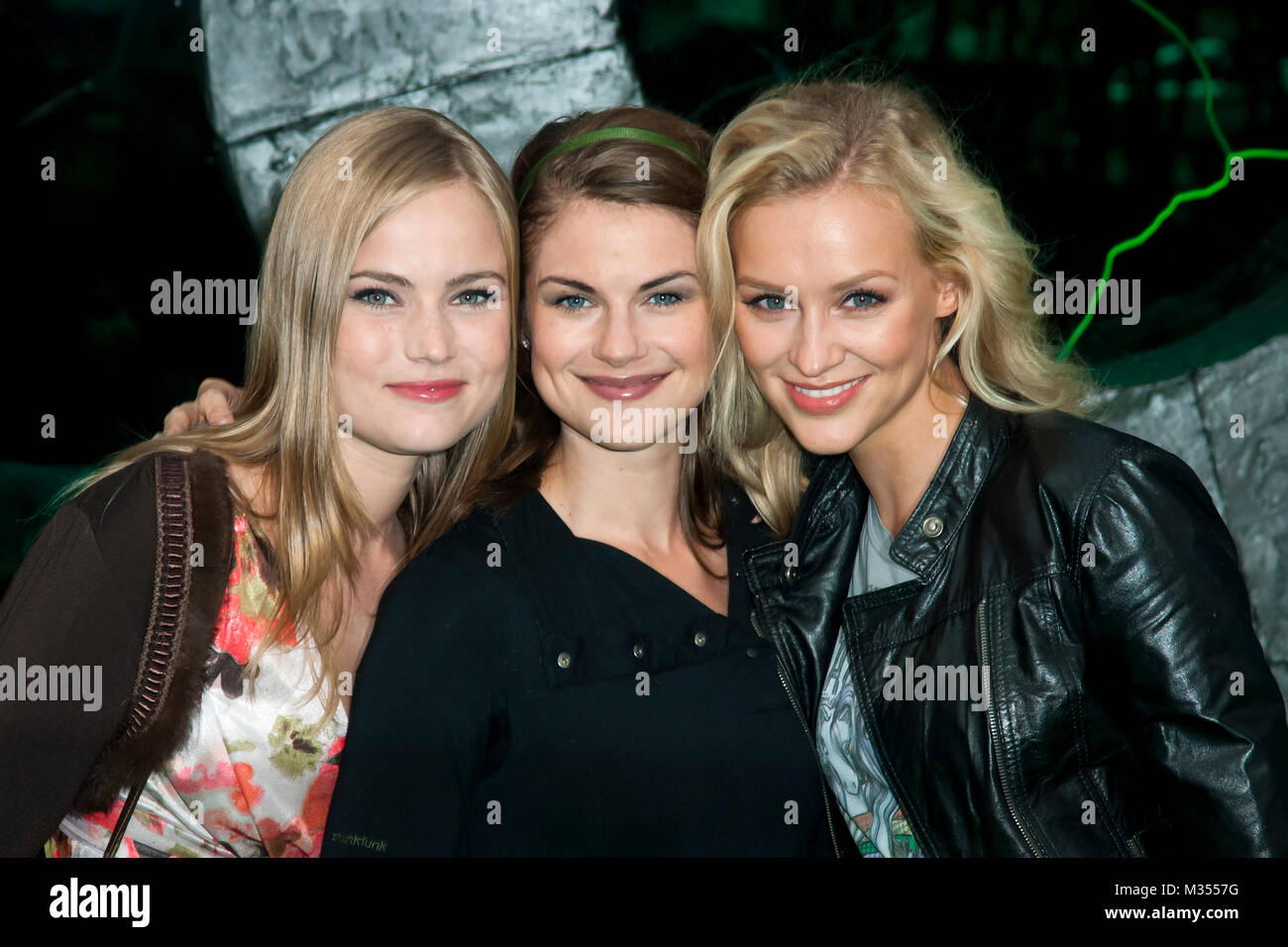 Sonja Bertram,Lucy Scherer und Verena Mundhenke bei der ...