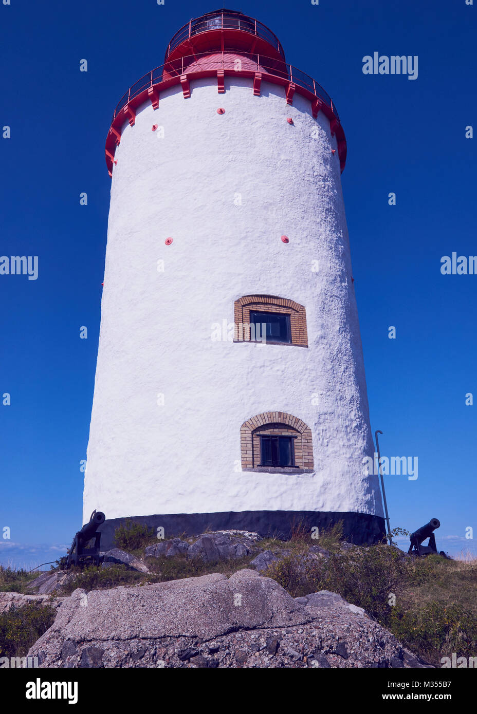 Lighthouse, Oja (Landsort), the southernmost point in the Stockholm ...