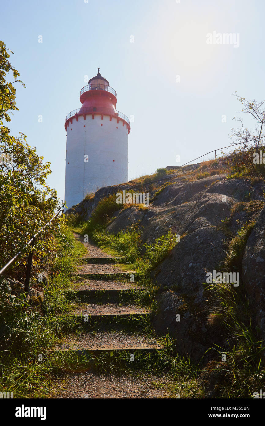Lighthouse, Oja (Landsort), the southernmost point in the Stockholm ...