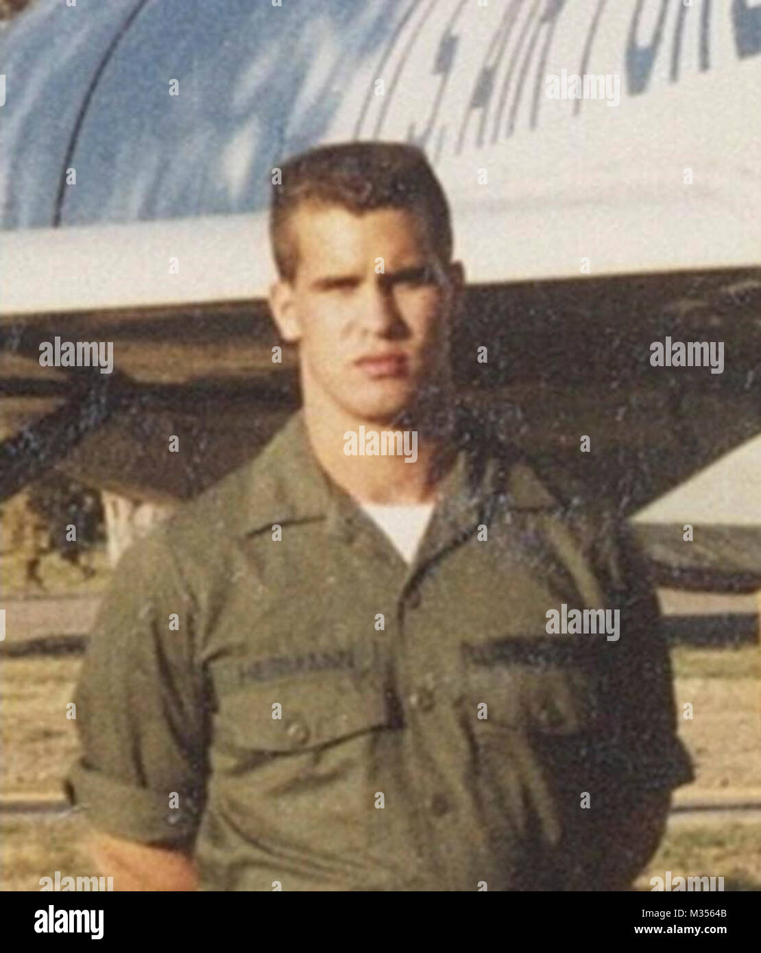 Airman Basic Scott Hermann is shown in a Stock Photo - Alamy