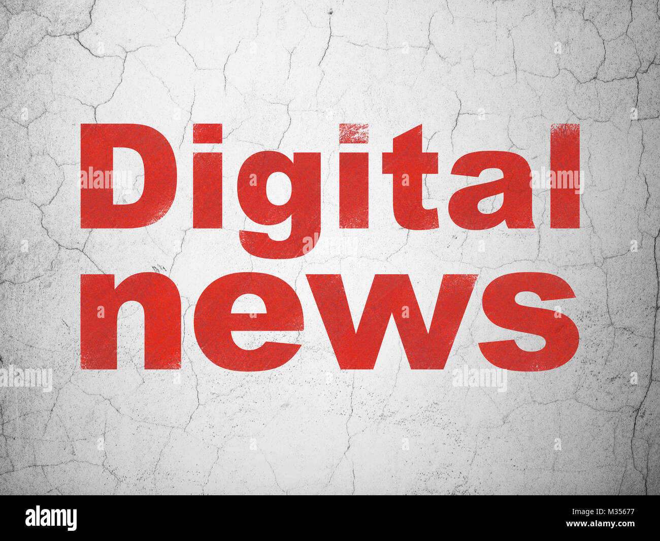 News concept: Digital News on wall background Stock Photo - Alamy