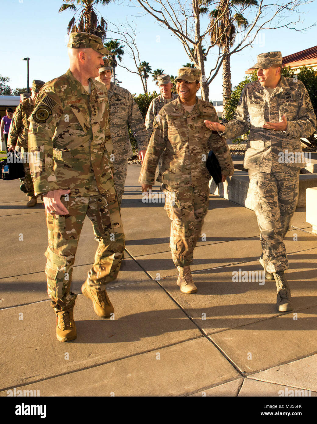From left, U.S. Air Force Gen. Carlton D. Everhart II, Air Mobility ...
