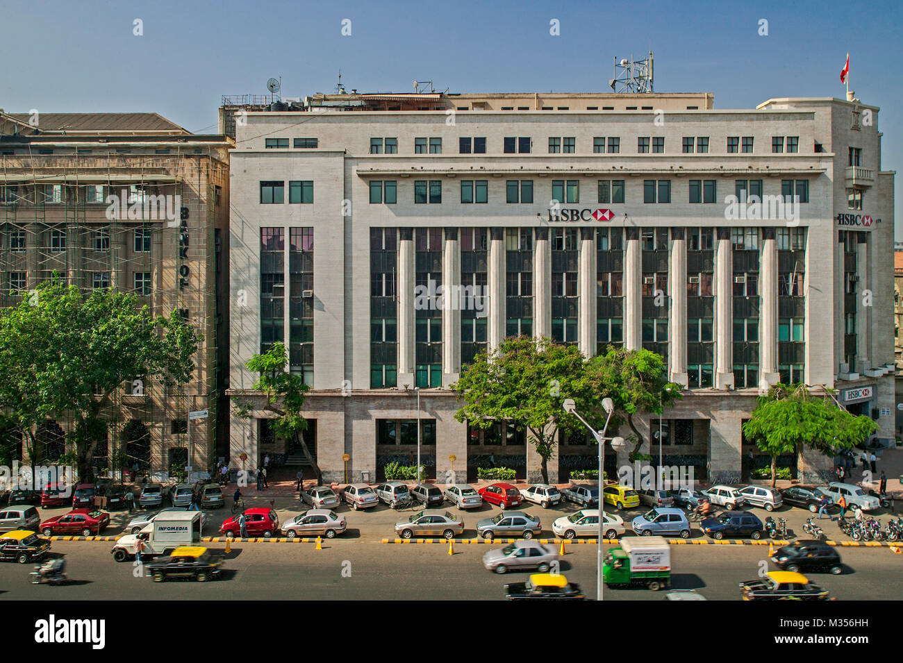 HSBC bank building hong kong, Mumbai, Maharashtra, India, Asia Stock ...