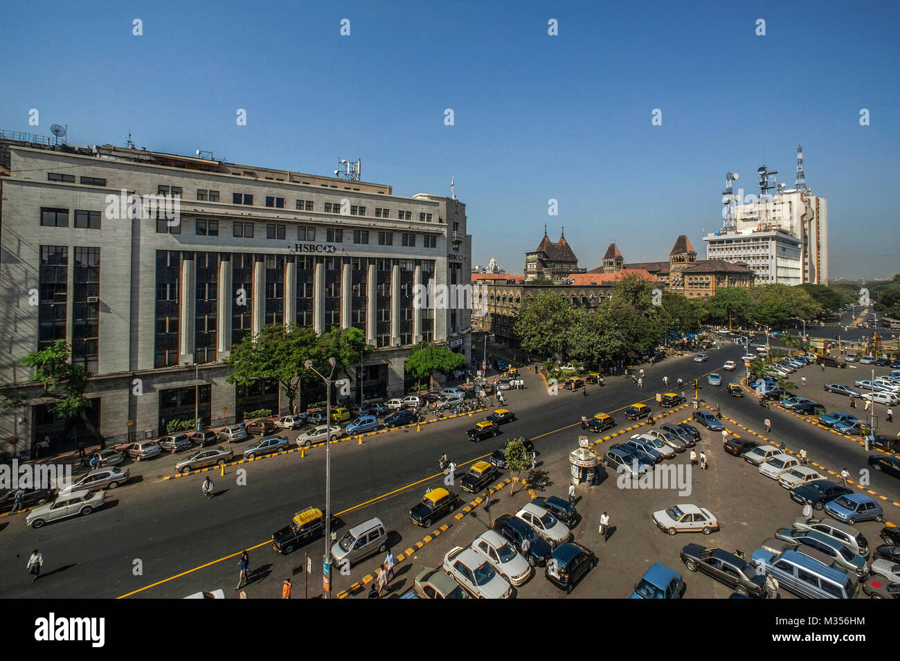HSBC bank building hong kong, Mumbai, Maharashtra, India, Asia Stock ...