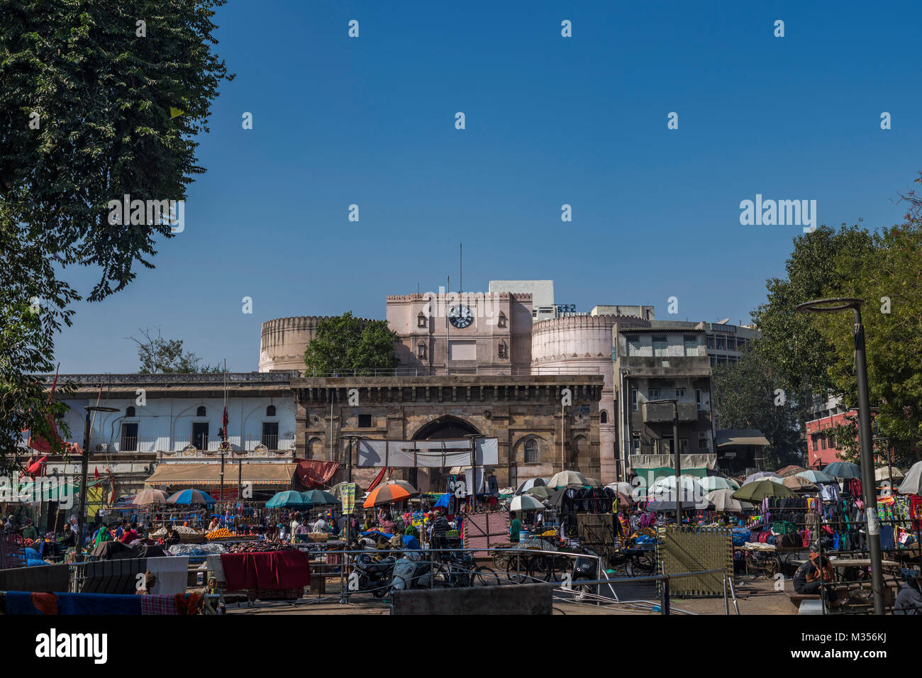 bhadra fort, ahmedabad, Gujarat, India, Asia Stock Photo - Alamy