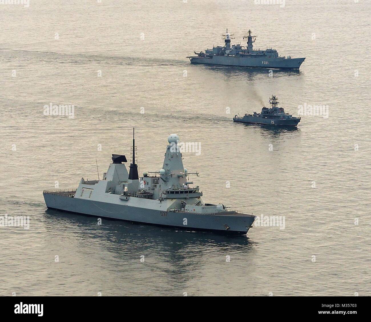 BLACK SEA (February 5, 2018) Standing NATO Maritime Group Two (SNMG2 ...