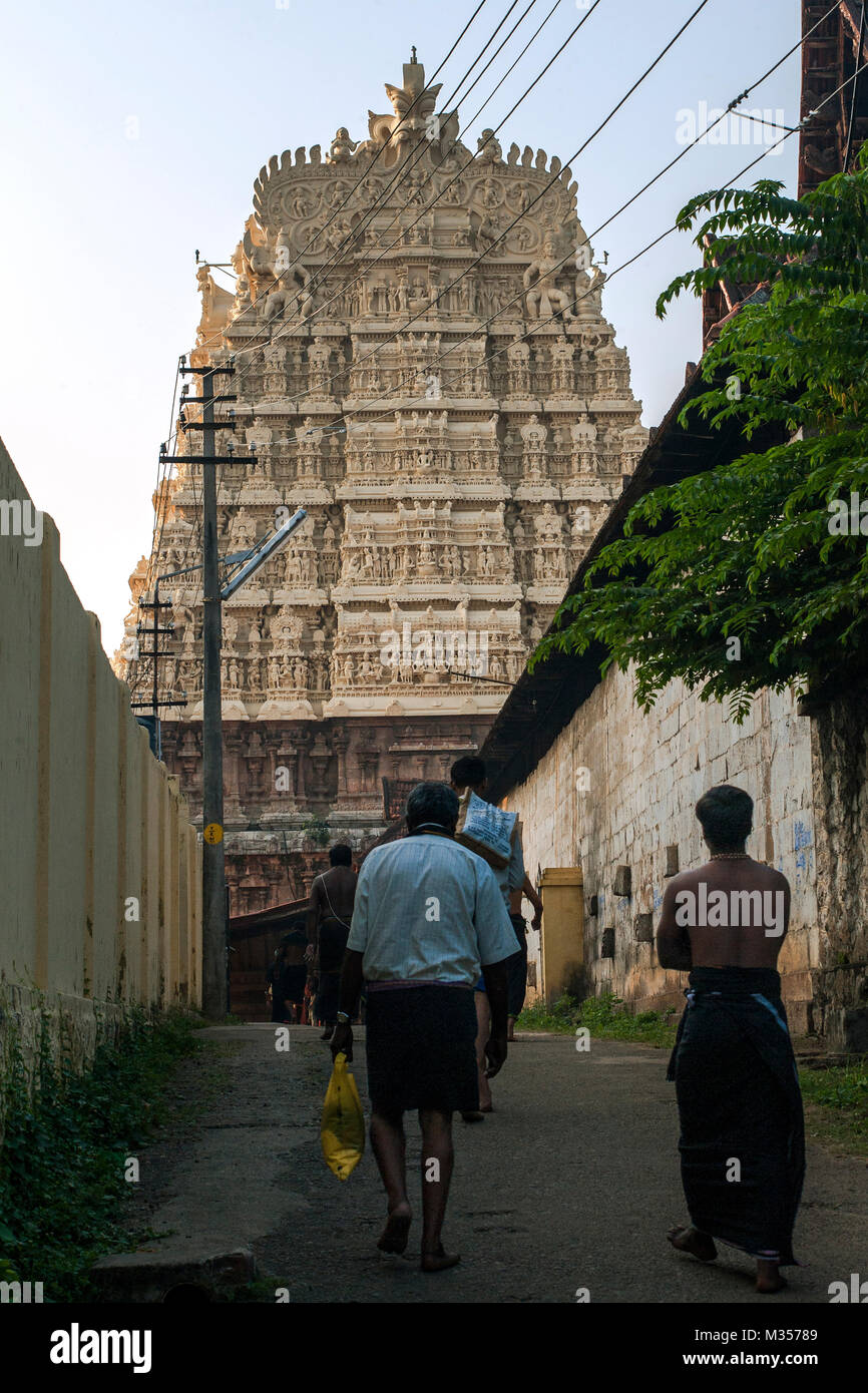 padmanabhaswamy temple, thiruvananthapuram, kerala, India, Asia Stock ...