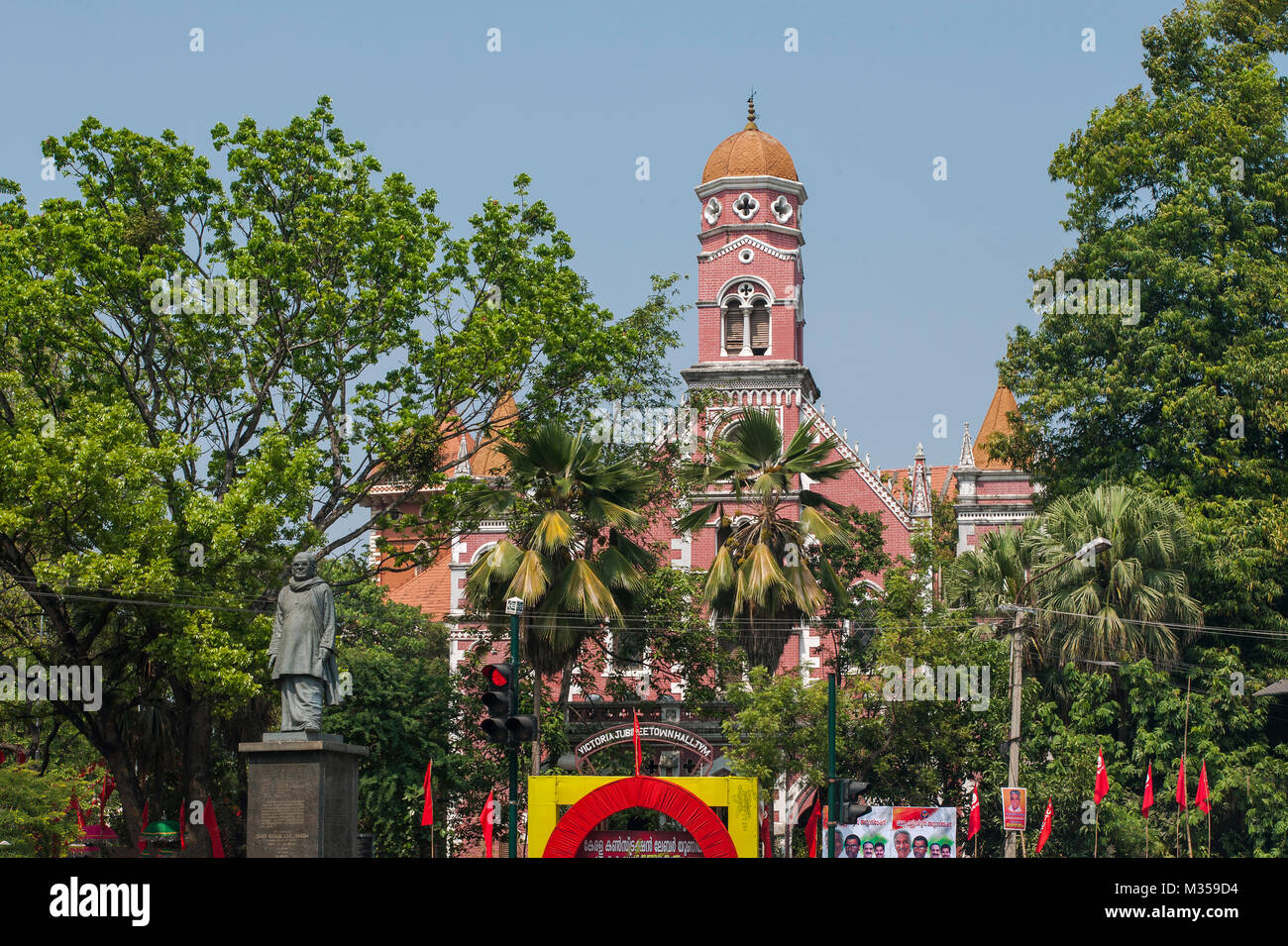 Victoria Jubilee Town Hall, thiruvananthapuram, kerala, India, Asia ...