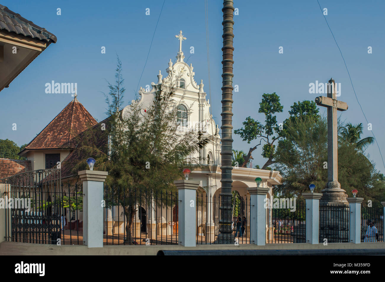 church, alleppey, kerala, India, Asia Stock Photo - Alamy