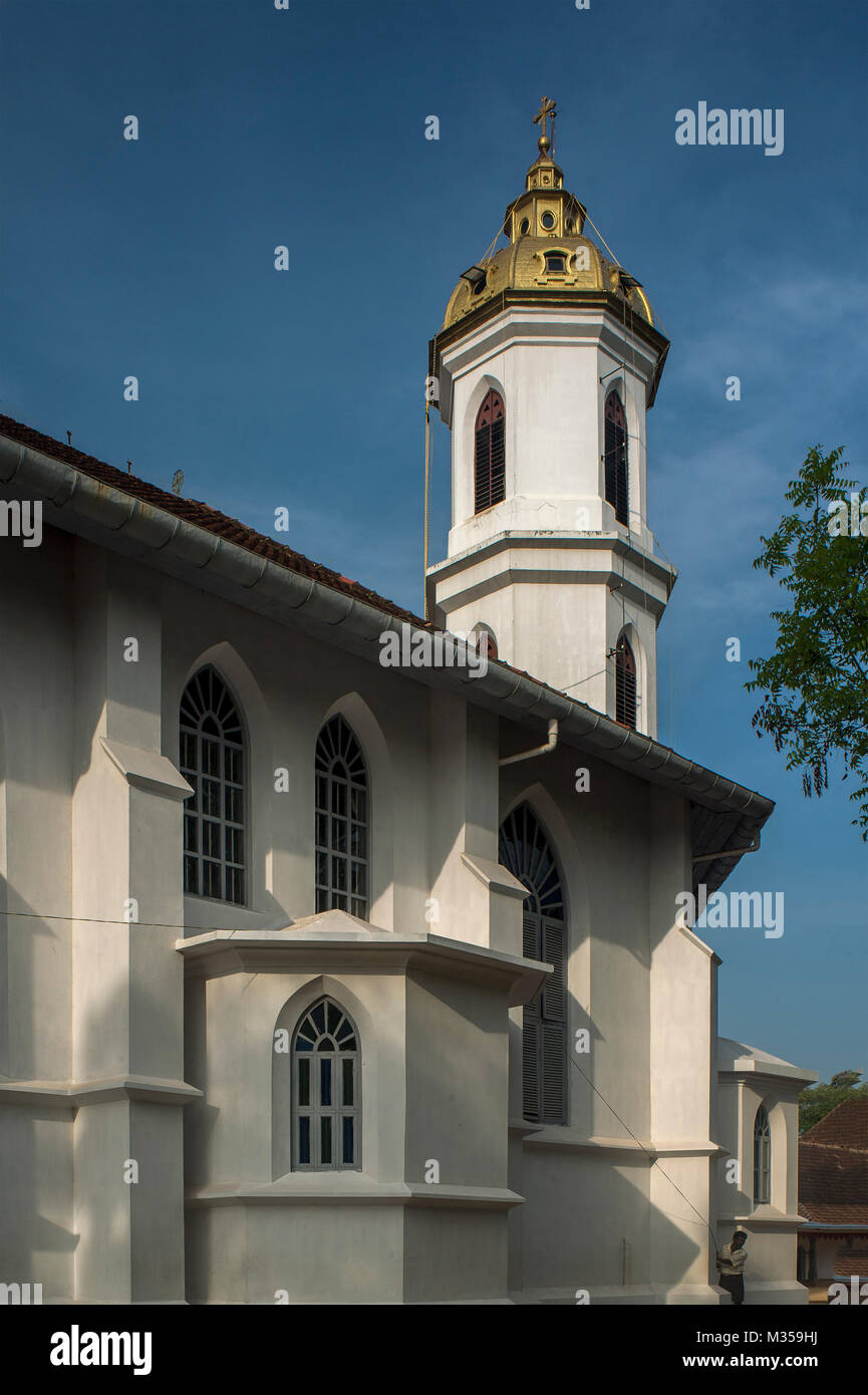syro Malabar catholic church, changanassery, kerala, India, Asia Stock ...