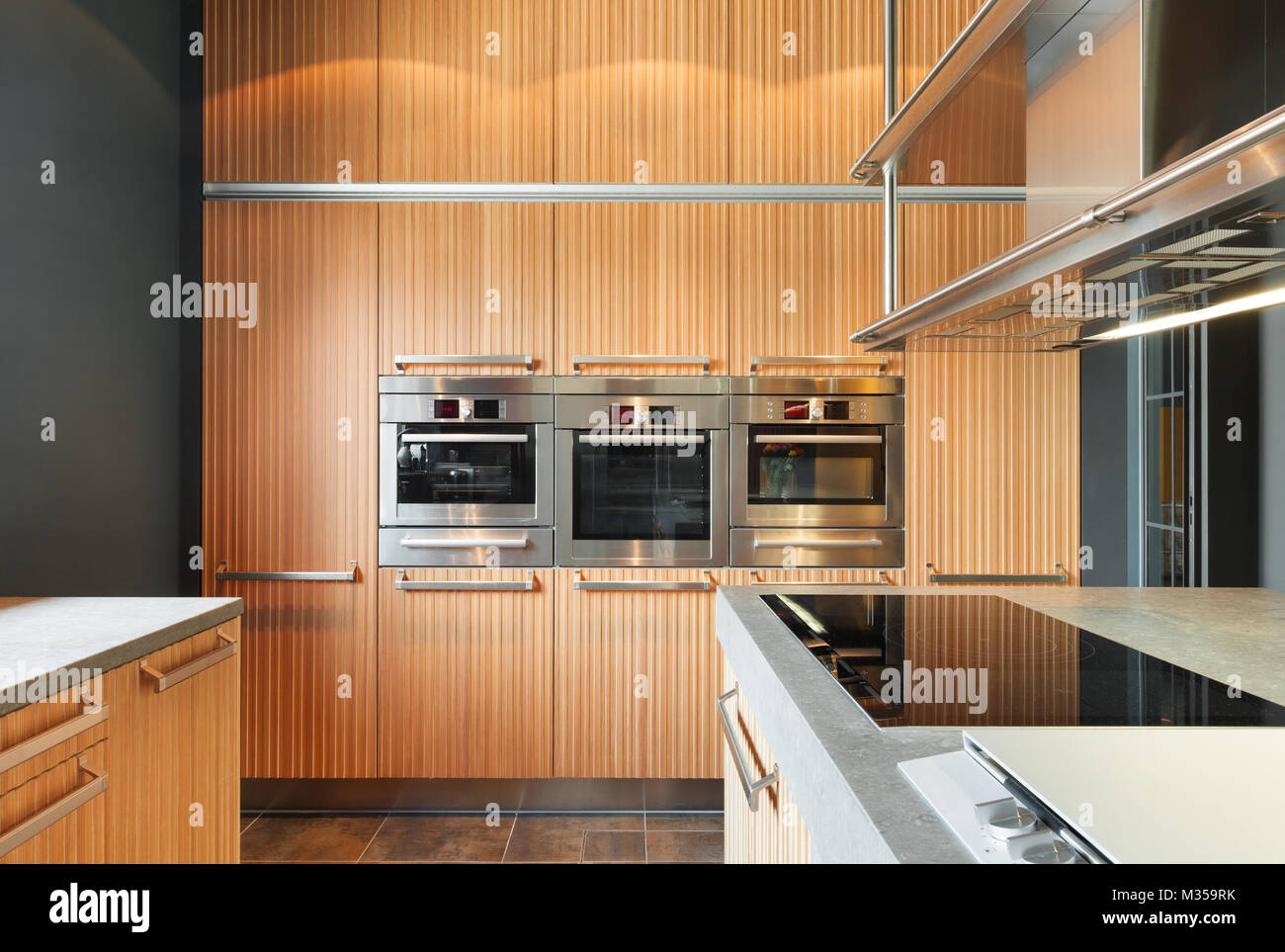 interior modern house, beautiful kitchen Stock Photo - Alamy