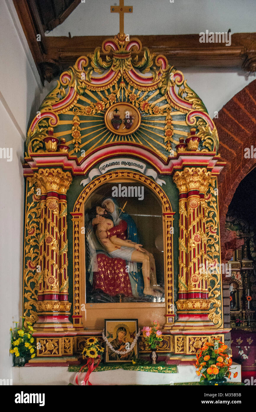 syro Malabar catholic church, changanassery, kerala, India, Asia Stock ...