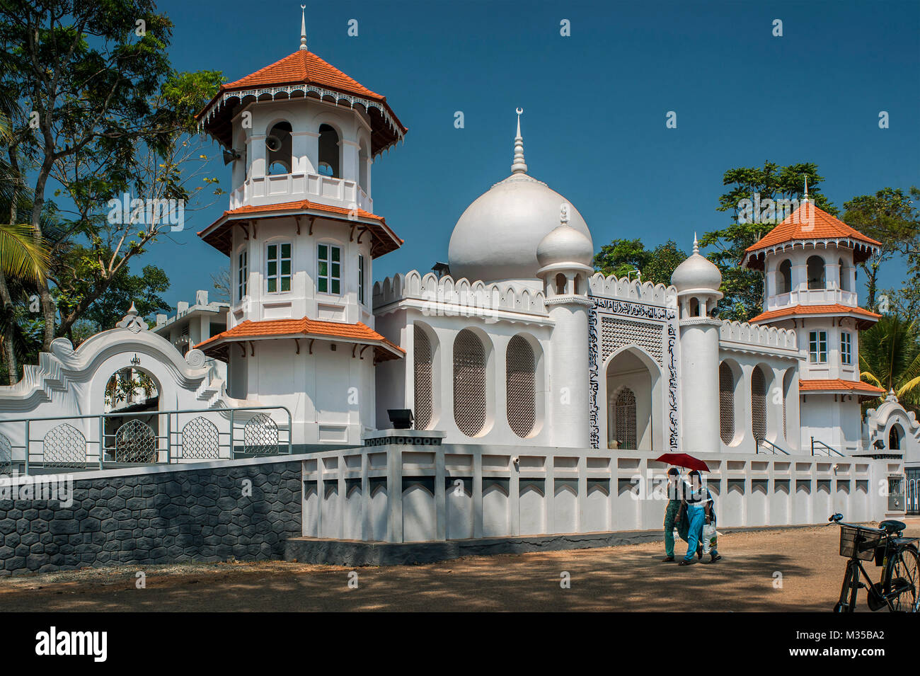 Puthanpalli Juma Masjid, Changanassery, kerala, India, Asia Stock Photo ...