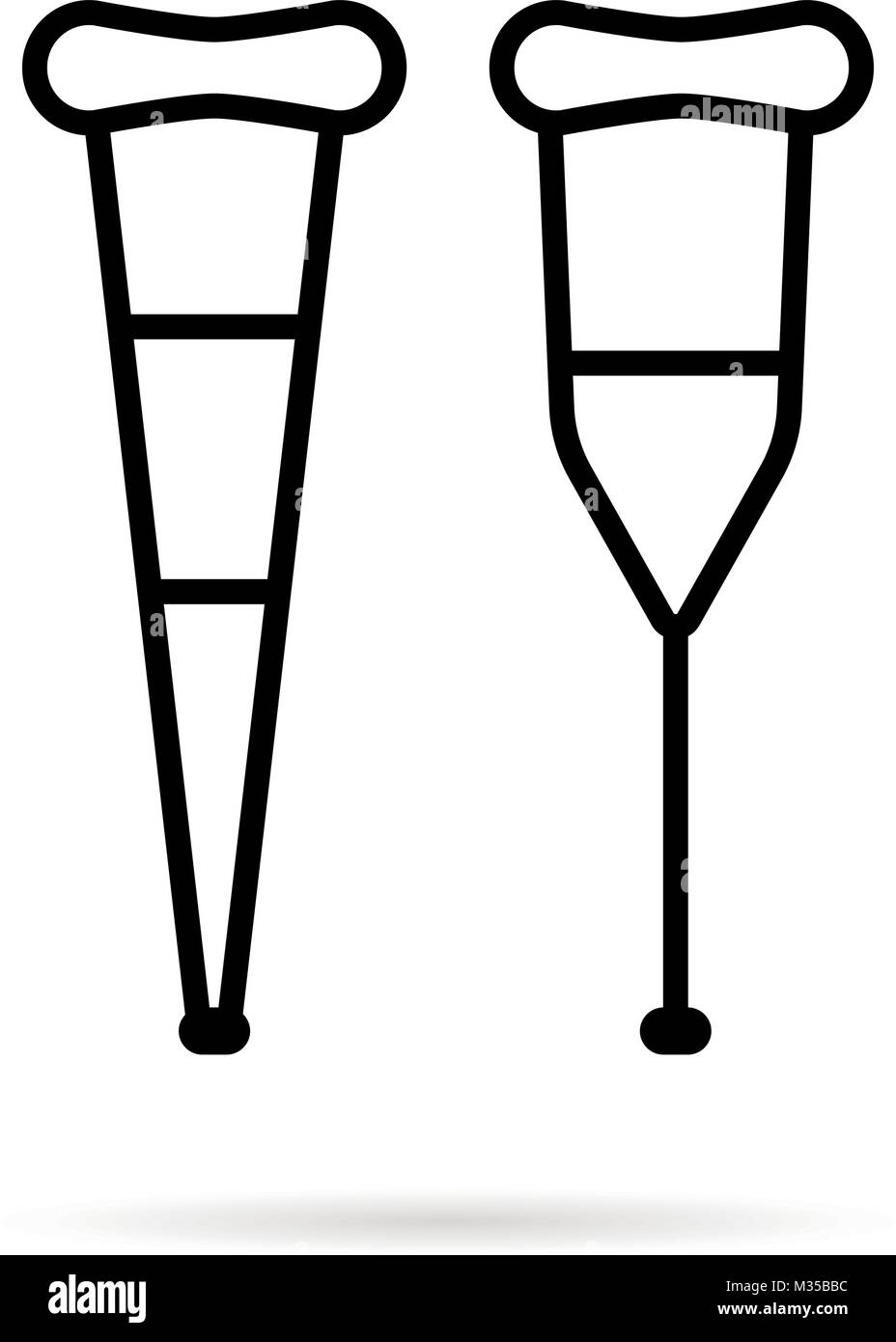 Stroke health problem black line Stock Vector Images - Alamy