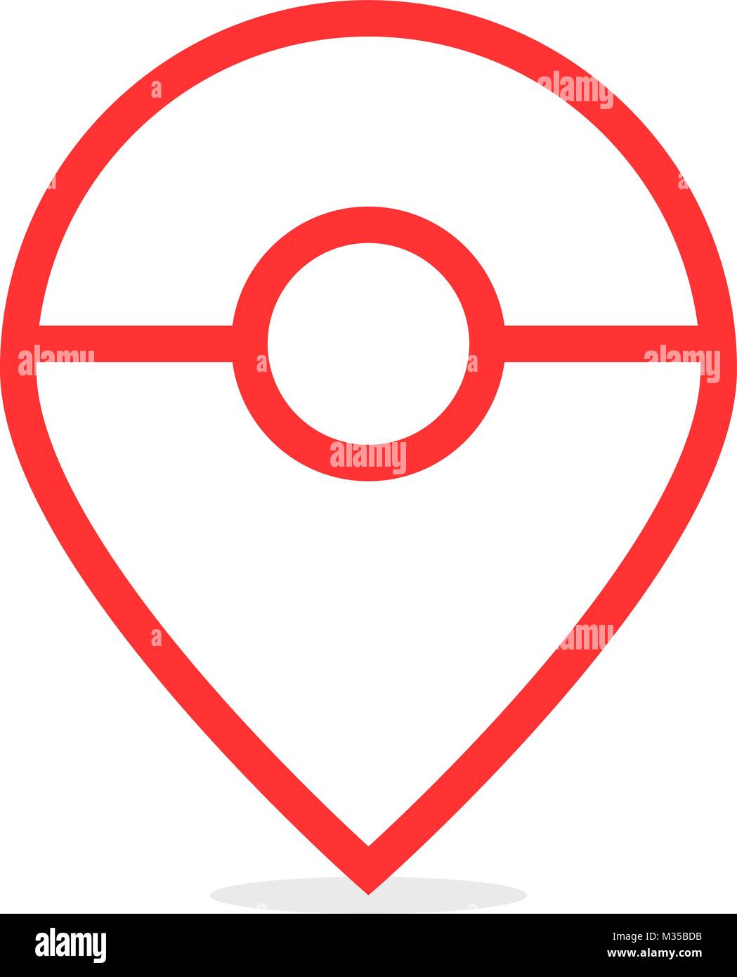 Video game thin red Stock Vector Images - Alamy