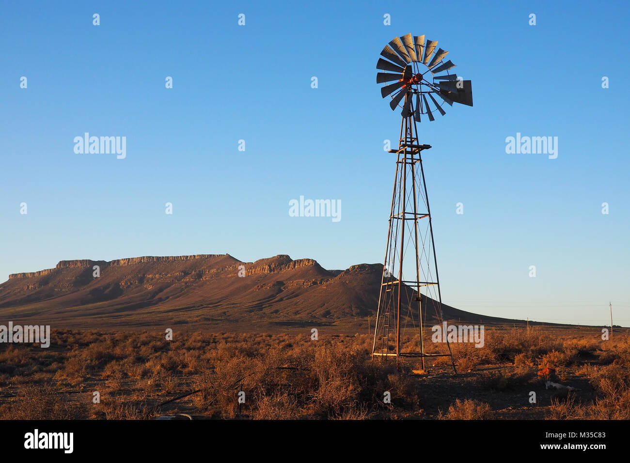 South africa old windmill hi-res stock photography and images - Alamy