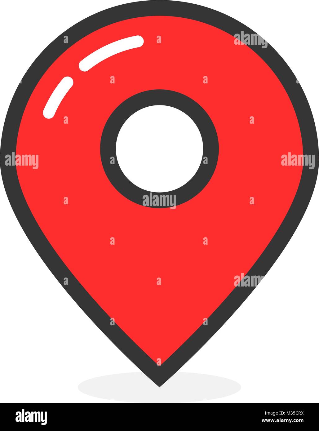 Map indicate Stock Vector Images - Alamy