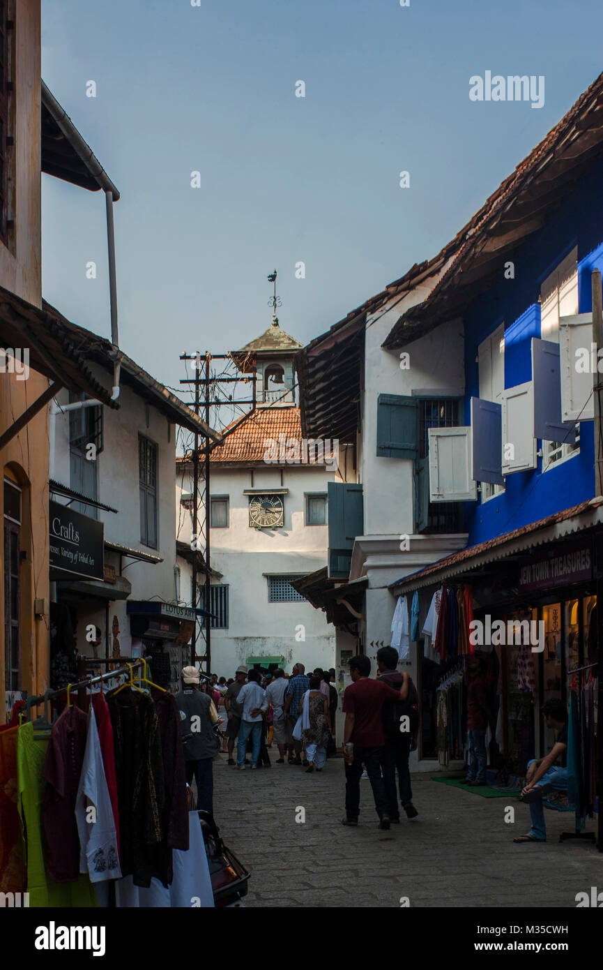 Paradesi Synagogue, Kochi, Kerala, India, Asia Stock Photo - Alamy