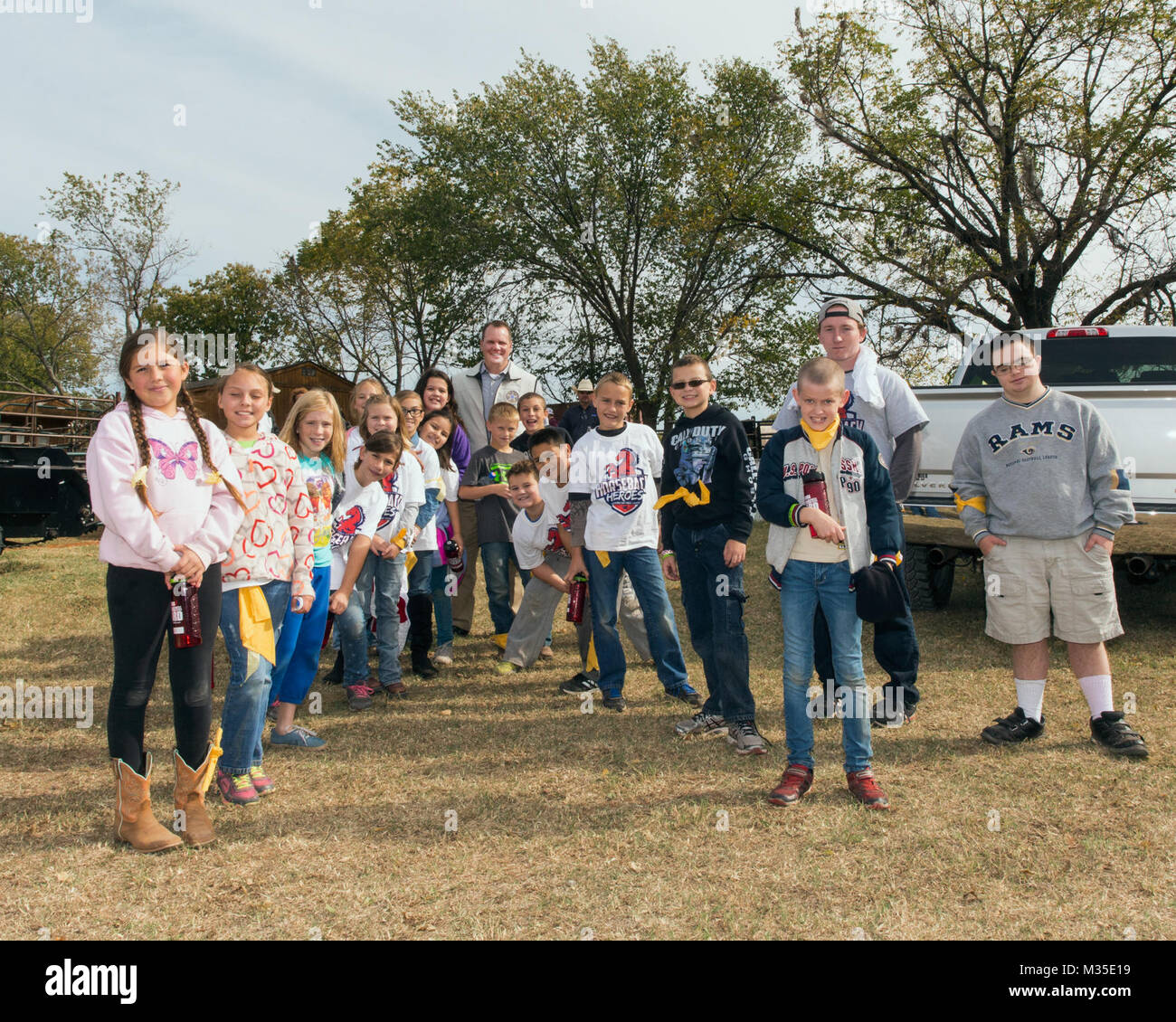 The Honorable Todd Lamb, Lieutenant Governor of Oklahoma, poses with ...