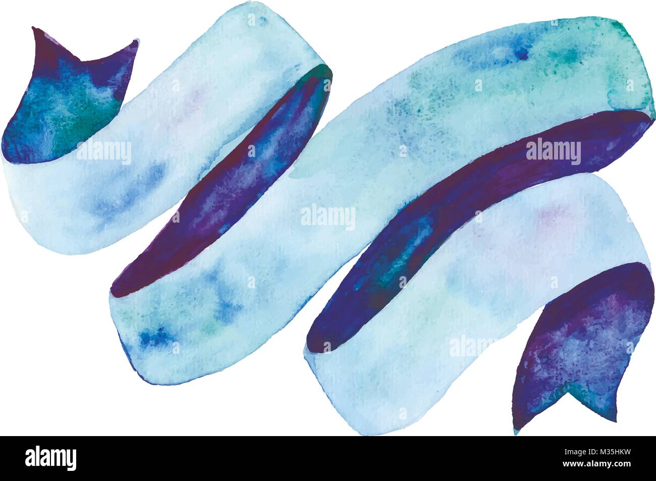 Aquarell elements Cut Out Stock Images & Pictures - Alamy