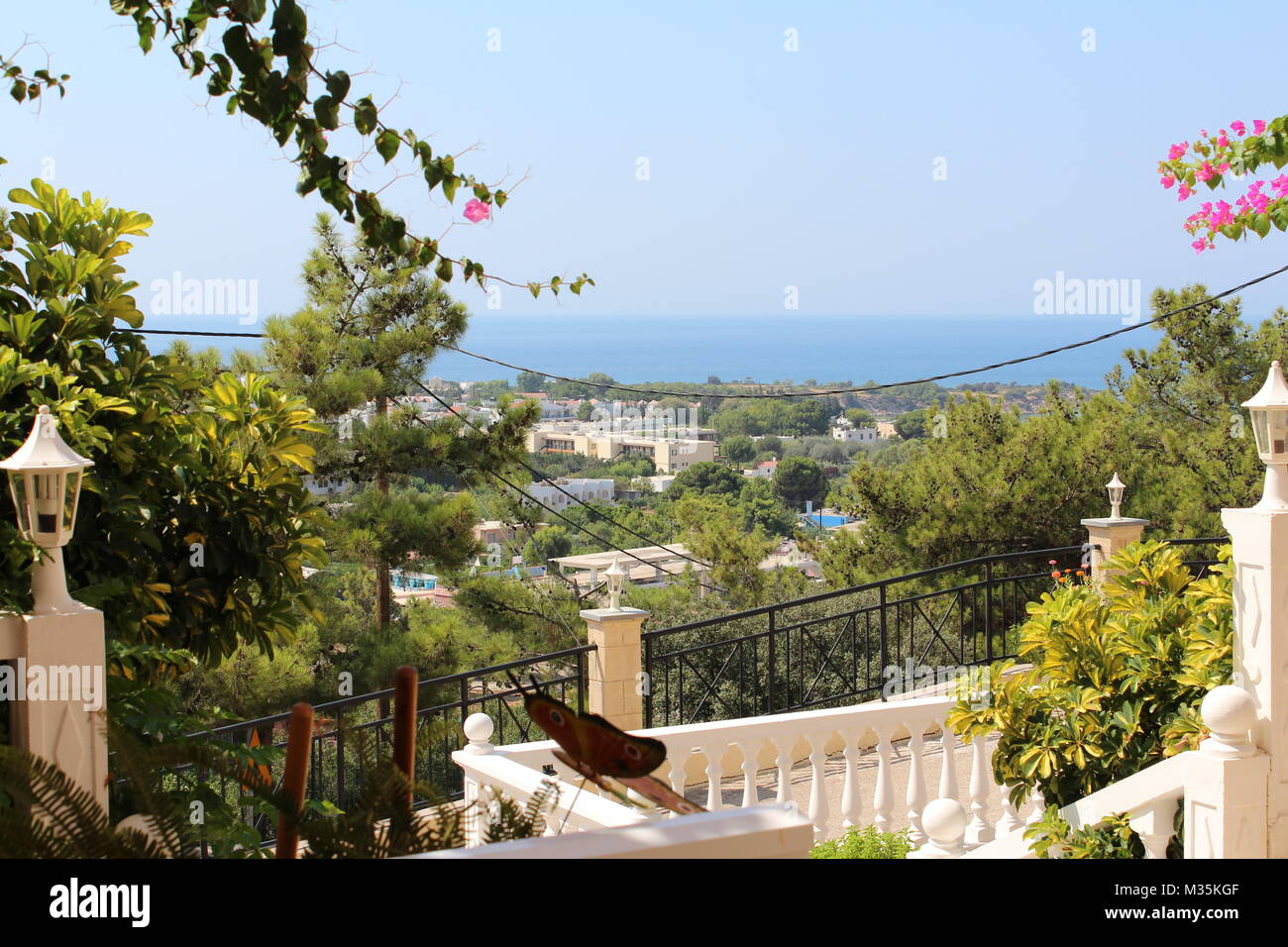 Greece Rhodes city scenery Stock Photo - Alamy