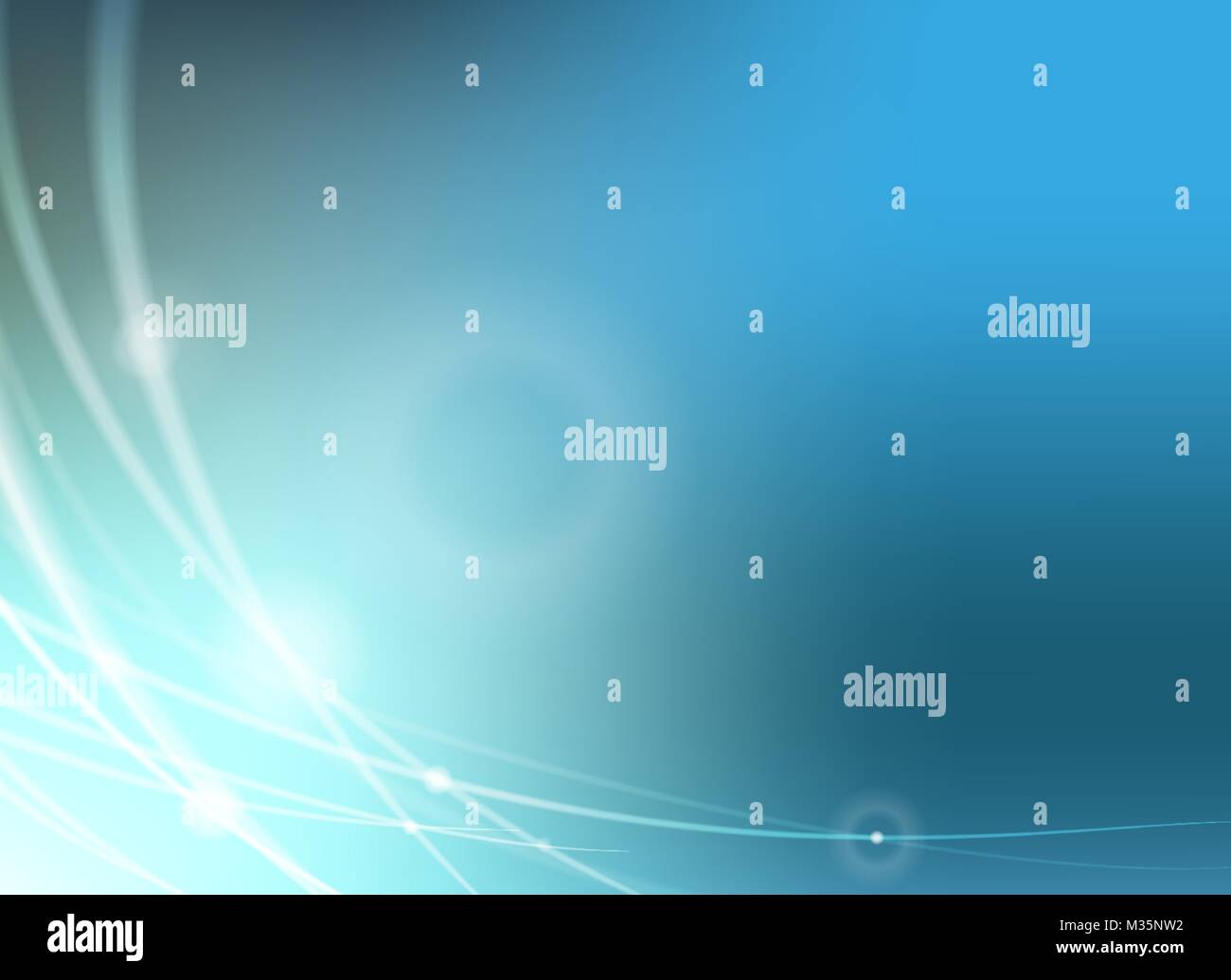 Abstract Blue Technology Vector Background Stock Vector Image & Art - Alamy