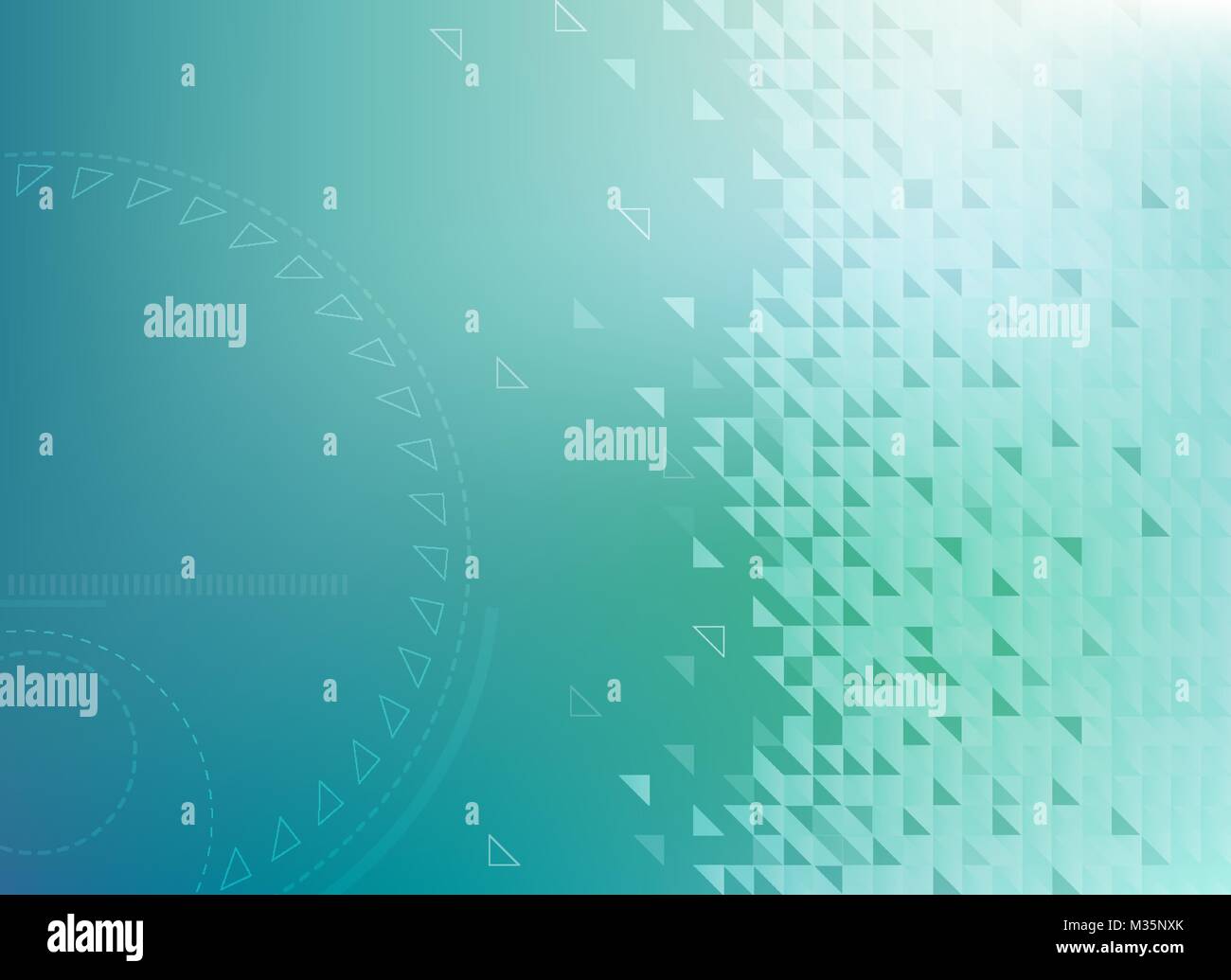 Abstract Blue Technology Background Vector Illustration Stock Vector ...