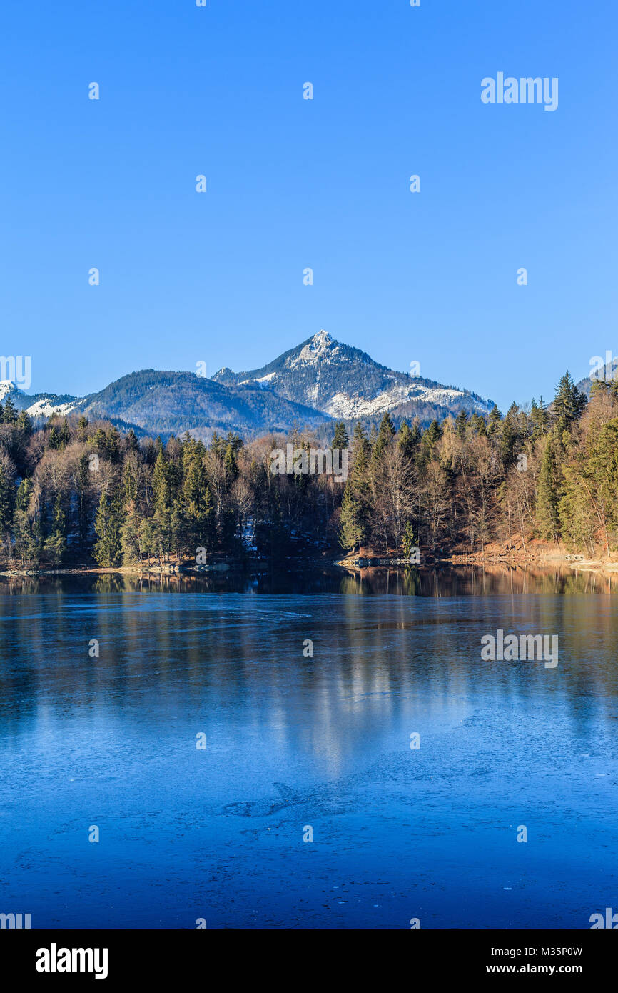 Idyll on the Hechtsee Stock Photo - Alamy